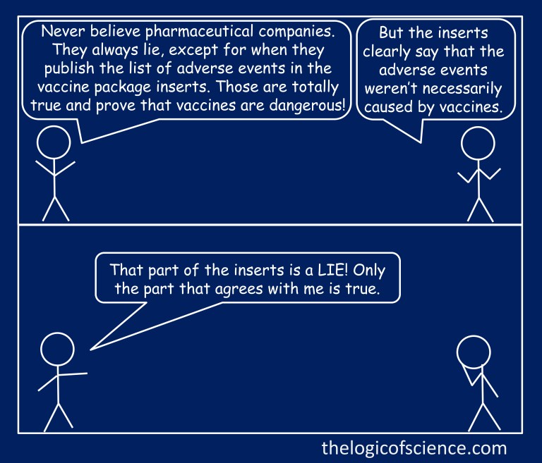 The vaccine package insert paradox | The Logic of Science